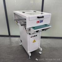 China SMT Double-Rail Pcb Inspection Conveyor With Dust Cover 4mm Widened Pulleys And Adjustable Width 50-350mm for sale