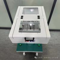 China SMT Double-Rail Pcb Inspection Conveyor With Dust Cover 4mm Widened Pulleys And Adjustable Width 50-350mm for sale