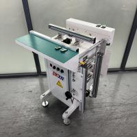 China SMT Single-Rail Pcb Belt Conveyor With Adjustable Width 50mm To 350mm And Height 900±50mm For PCB Production Lines With Standard Load 2KG for sale