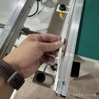 China SMT Transfer PCB Conveyor with 6mm Synchronous Pulley Belt, Adjustable PCB Conveyor and 10KG Rated Load for SMT Equipment for sale