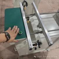 China SMT Transfer PCB Conveyor with 6mm Synchronous Pulley Belt, Adjustable PCB Conveyor and 10KG Rated Load for SMT Equipment for sale