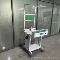 China SMT Monorail PCB Conveyor With Automatic Width Adjustment And 4mm Pulley Drive For Adjustable Conveying Height for sale