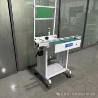 China SMT Monorail PCB Conveyor With Automatic Width Adjustment And 4mm Pulley Drive For Adjustable Conveying Height for sale