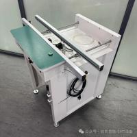 China SMT 1 Lane Pcb Inspection Conveyor With Laser Marking Adjustable Width 50-460mm And 2KG Load Capacity For PCB Conveyor for sale