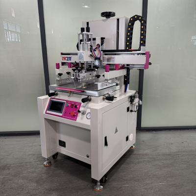 China 40*60 Monochrome Flatbed Screen Printing Machine with ±0.01mm Precision, 600×400mm Workbench, and Servo-Driven Touch Screen for sale