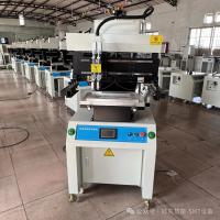 China Semi-Automatic Solder Paste Printer PLC Touch Screen 0.01mm High Precision PCB SMT Assembly Line Equipment for sale