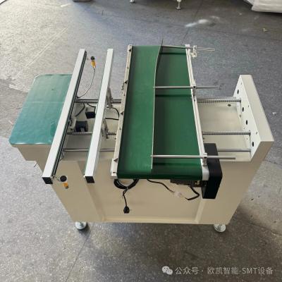 China Double-track Mesh Belt Connecting Platform, Width Adjustment 50-350mm Pcb Belt Conveyor for sale