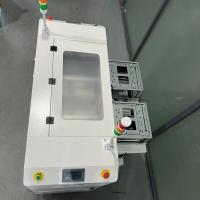 China SMT Dual-Rail PCB Unloader Machine with Dual-Track Synchronous Conveying ESD Magazine Storage and PLC Intelligent Control for sale