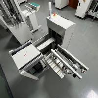 China L-shaped Rear-exit PCB Unloading Machine with PLC Intelligent Control and SMEMA Universal Interface for SMT Corner Applications for sale