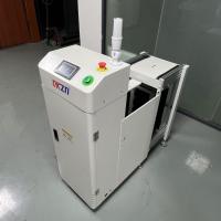 China L-shaped Rear-exit PCB Unloading Machine with PLC Intelligent Control and SMEMA Universal Interface for SMT Corner Applications for sale