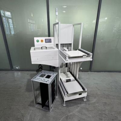 China Fully Automatic SMT Corner PCB Board Loader With Dual Magazine Configuration And PLC Control System for sale