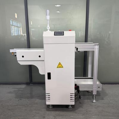 China SMT Fully Automatic PCB Loader Unloader With Bidirectional Conveying PLC Intelligent Control And Adjustable Lifting Pitch for sale