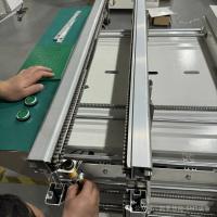 China Customizable SMT Single-rail Telescopic Conveyor With 900±50mm Conveying Height For 50-350mm PCB Width for sale