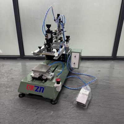 China Pneumatic Screen Printing Machine with Fully Pneumatic Drive, No Wiring Needed, and Sliding Running Table for Stable Operation for sale