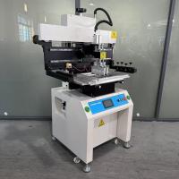 China Semi-automatic SMT Solder Paste Printer with ±0.01mm Printing Accuracy, 700×320mm Printing Table, and PLC Control System for sale