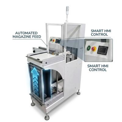China Fully automatic L-shaped PCB loading machine, intelligent PCB feeding machine, anti-static. for sale