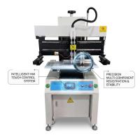 China Fully automatic solder paste printing machine, flatbed screen printing machine for sale
