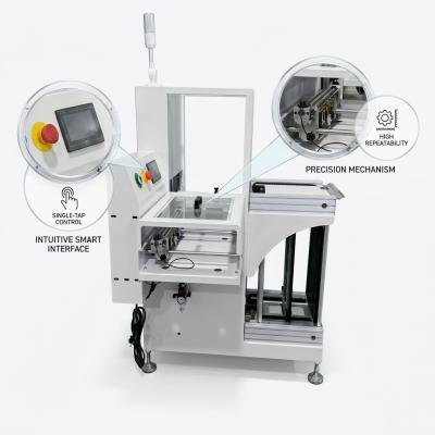 China L-shaped SMT board loading machine, fully automatic PCB feeding machine for sale