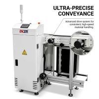 China Adjustable Width Belt Conveyor SMT PCB Loader Machine for sale