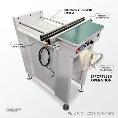 China SMT PCB Belt Conveyor Loader Machine ESD Flat Belt Transfer System Adjustable Speed Drive Production Line for sale