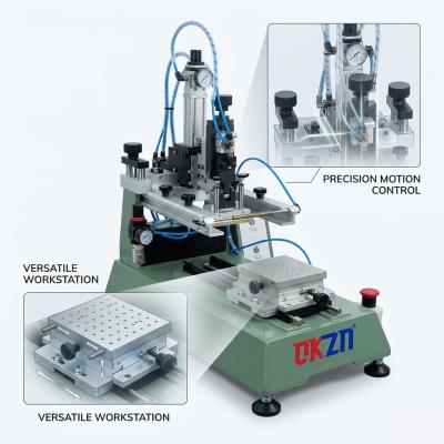 China Desktop pneumatic screen printing equipment for sale