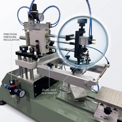 China Desktop pneumatic semi-automatic screen printing machine for sale
