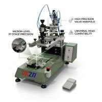 China The small pneumatic screen printing machine comes pre-assembled and tested, ready to use right out of the box, and is easy to operate, allowing beginners to quickly get started. for sale