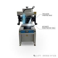 China Fully automatic solder paste printer with post-printing inspection function. for sale