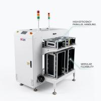 China Dual-track SMT Unloader Machine Handling of NG OK Boards for Streamlined Production Line Automation and Inspection Processes for sale