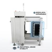 China OK-AL-330 Fully Automatic PCB Feeding Machine with Dual Magazine Configuration and SMEMA Interface for sale