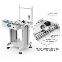 China SMT Monorail PCB Conveyor With Automatic Width Adjustment And 4mm Pulley Drive For Adjustable Conveying Height for sale