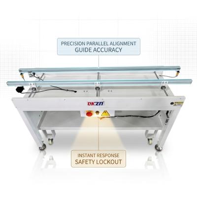 China SMT Monorail Feeder with 4mm Widened Pulley and 2KG Load Capacity , Customizable Single-Track Conveyor for PCB for sale