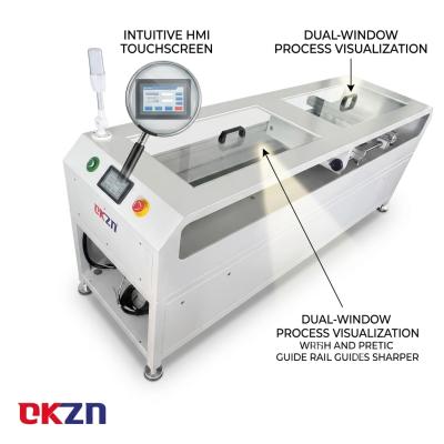 China SMT Chain-type Parallel Transfer Machine , PCB Shuttle Conveyor For Plug-in Line for sale