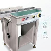 China SMT Monorail PCB Belt Conveyor With Microcomputer Control, Adjustable PCB Width, And Anti-Static Belt For Precise PCB Transfer for sale