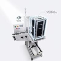 China SMT L Type PCB Unloading Machine With PLC Programmable Control, L-shaped Corner Layout, And Quick Frame Change Design for sale