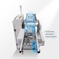 China Adjustable Lifting Pitch 10 20 30 40 50mm SMT Board Unloader Machine With Dual Material Frame Design for sale