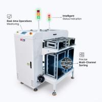 China SMT Dual-Rail Circuit Board Unloader Machine With Dual-track Synchronous Conveying, Touch Screen Control, And Automatic OK/NG Sorting for sale
