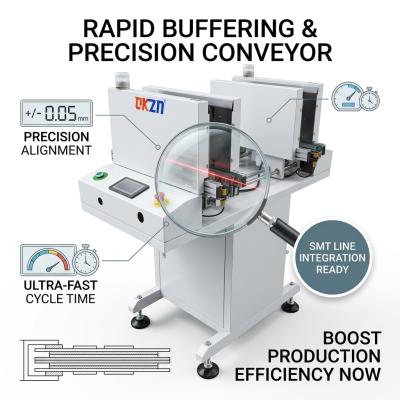 China SMT Dual-Rail Automatic PCB Stacking and Receiving Machine, Adjustable PCB Stacking and Receiving Machine for sale