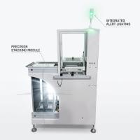 China OK-LX-330 L-shaped PCB Loading Machine with 50-330mm PCB Width and Dual-frame Rotation Station for Large PCBs for sale