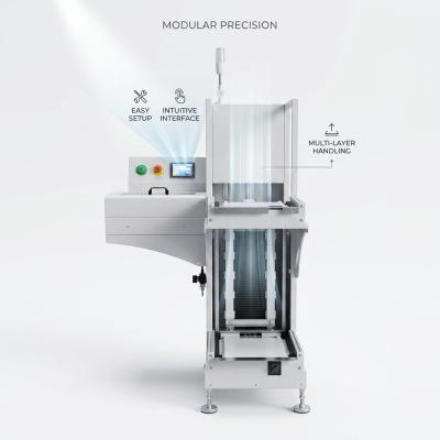 China Automatic L‑Type SMT PCB Board Loader Magazine Feeder for sale