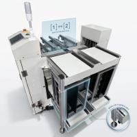 China OK-AU-250S Dual-Rail Fully Automatic PCB Unloader Machine for PCB Width 50-250mm Handling and Operation for sale