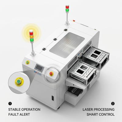 China SMT Dual-Rail Circuit Board Unloader Machine With Dual-track Synchronous Conveying, Touch Screen Control, And Automatic OK/NG Sorting for sale