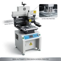 China Fully Automatic Solder Paste Printer Flatbed Printing Uniform Results Plastic Silicone Metal Applications for sale