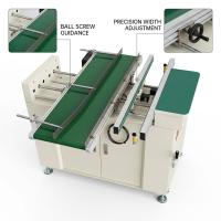 China Double-track Mesh Belt Connecting Platform, Width Adjustment 50-350mm Pcb Belt Conveyor for sale