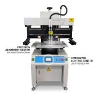 China SMT Solder Paste Printer Touch Screen PLC Control Fault Diagnosis PCB Assembly Line Equipment for sale