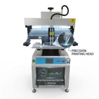 China Semi Automatic Solder Paste Printer With ±0.02mm Printing Accuracy PLC Control System And Floating Squeegee For SMT for sale