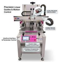 China 600×800mm Large Format Flatbed Screen Printing Machine with ±0.05mm Accuracy and 900 Prints/Hour Speed for sale