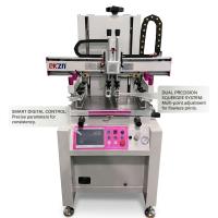 China 50*70 Flatbed Screen Printing Machine with 500×700mm Printing Area, ±0.05mm Accuracy and Pneumatic Servo Drive for sale