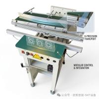 China Double-track Mesh Belt Connecting Platform, Width Adjustment 50-350mm Pcb Belt Conveyor for sale