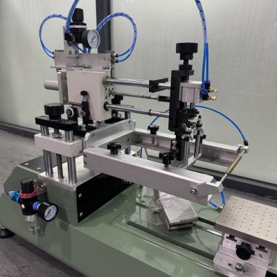 China Small pneumatic screen printing machine, fully automatic screen printing equipment, ready to use out of the box, easy to operate. for sale